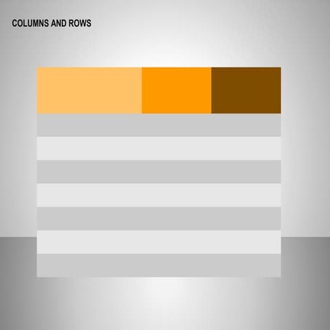Columns and Rows for PowerPoint | PPT