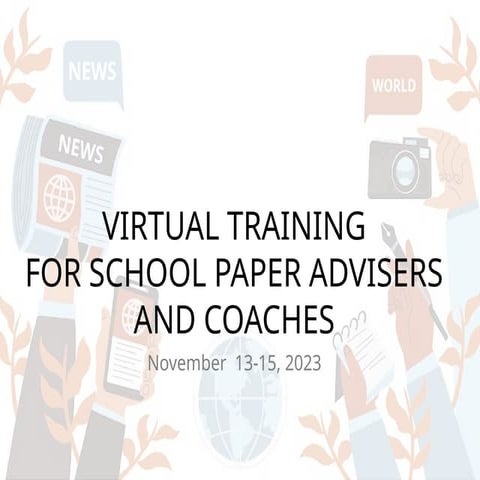 Campus Journalism - Column Writing - Guide | PPT