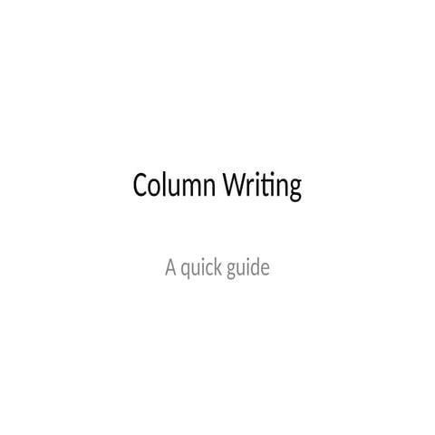 Column_Writing-Short-discussion-101.pptx