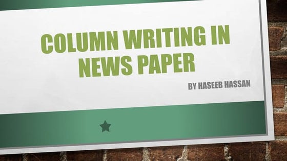 CHAPTER 7: Feature Writing in Campus Journalism | PPT