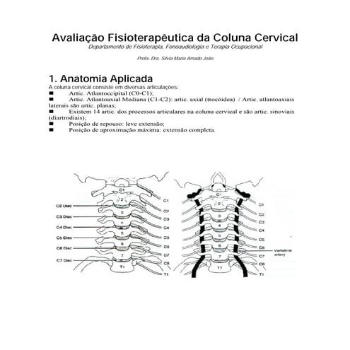 Aula de coluna cervical | PPT