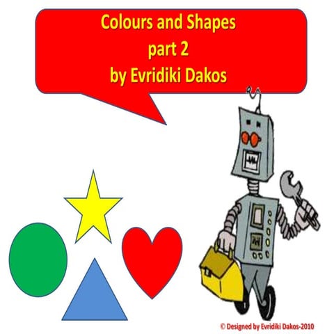 Colurs and shapes part 2 | PPT