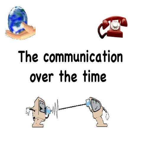 Communication over the time | PPT
