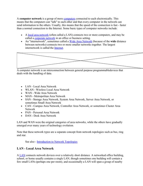Computer network ppt | PPT | Computer Networking | Computing