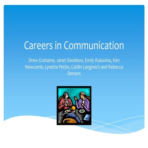 Careers in Communications | PPT