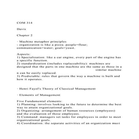 Principles of Administration | PPTX