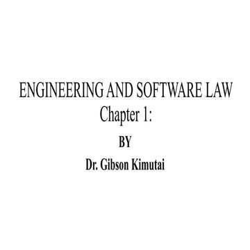 COM 421 Chapter 1.pptx computer studies university of eldoret | PPTX