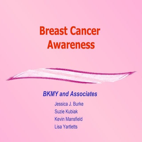 Com 455 Breast Cancer Awareness Ppt. | PPT