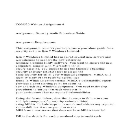 Assignment Network Security ControlsAssignment Requirements.docx