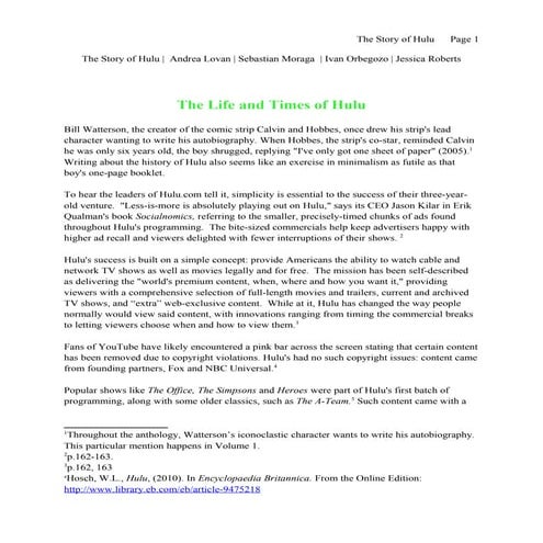 The Story of Hulu | ODT