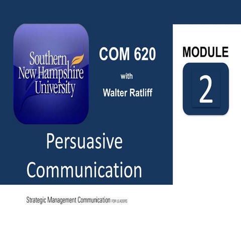 COM 620 Module 2 | PPT