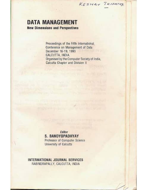 Semantic Query Optimization In Relational Databases Pdf