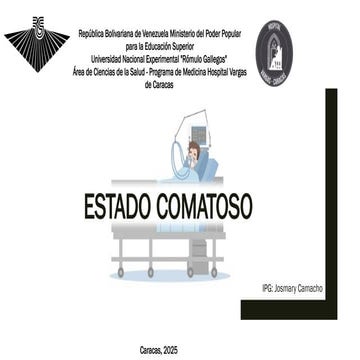 Estado comatoso, pregrado. actualizado 2025 | PPTX
