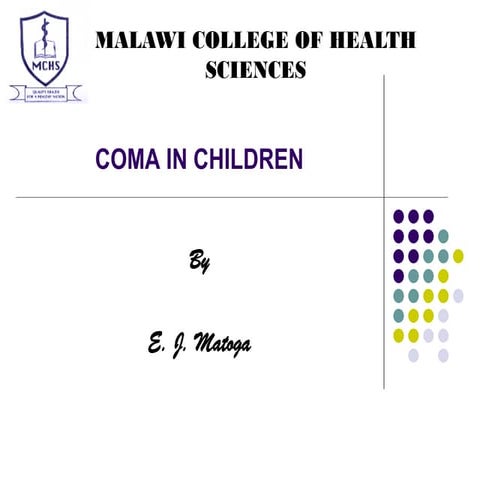 Comprehensive Pediatric Coma Management: Causes, Assessment, and ...