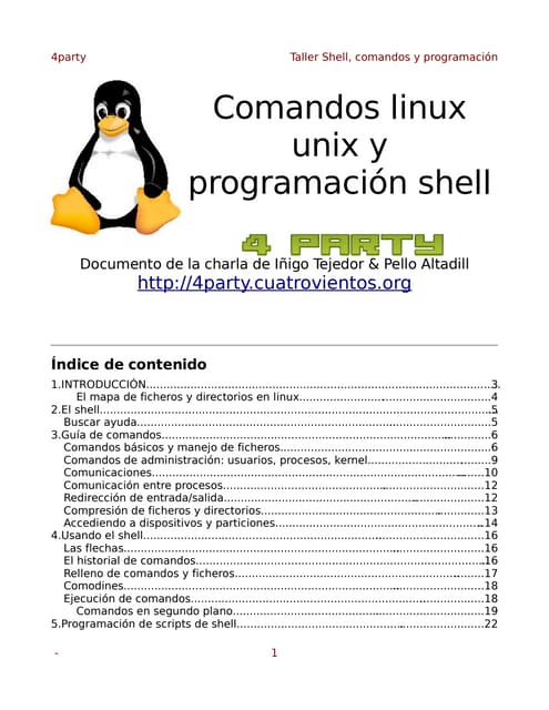 Comandos básicos ubuntu | DOCX