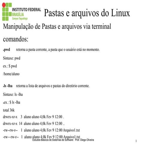 Comandos Shell | PPT