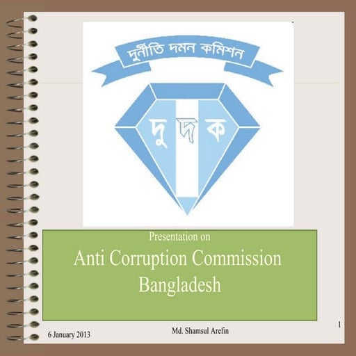 Combating corruption 07 01-2013 final | PPT