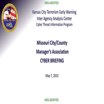 Combating Cyber Threats: Cyber Thread Information Program | PPT