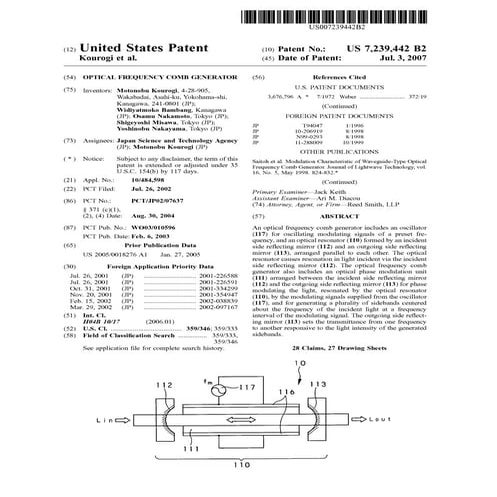Comb generator | PDF