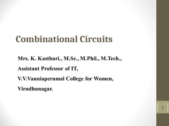 Multiplexers & Demultiplexers | PPT | Programming Languages | Computing