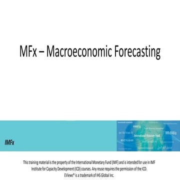Combination Forecast Using Econometrics Methods Pdf