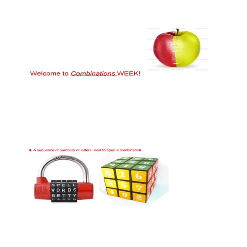 Combinations | PDF