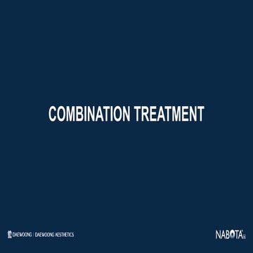 COMBINATION TREATMENT for antiaging.pptx