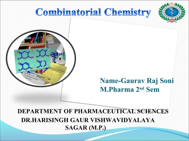 Combinatorialchemistry Ppt Chemistry Science