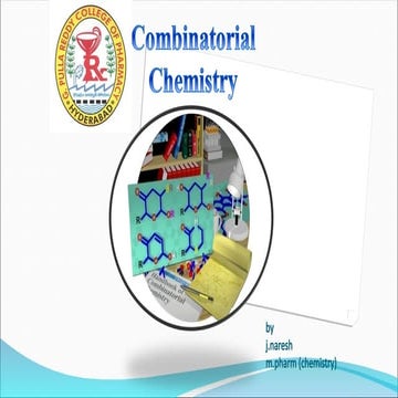 Combinatorial chemistry | PPT