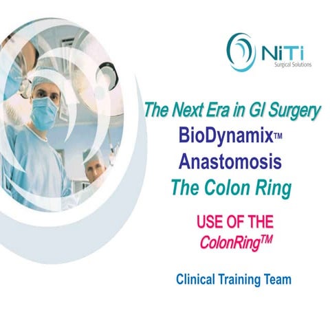 Combined 16 clinical training--use of colon_ring | PPTX