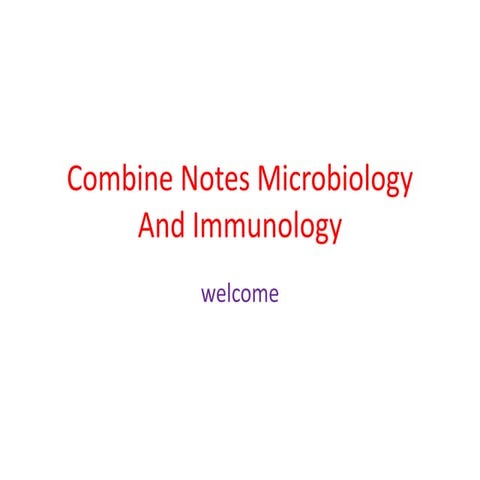 Microbiology ppt | PPTX