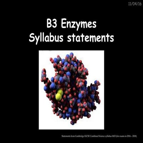 Combined sci b3 syllabus | PPT