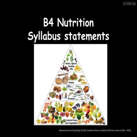 Combined sci b4 syllabus | PPT