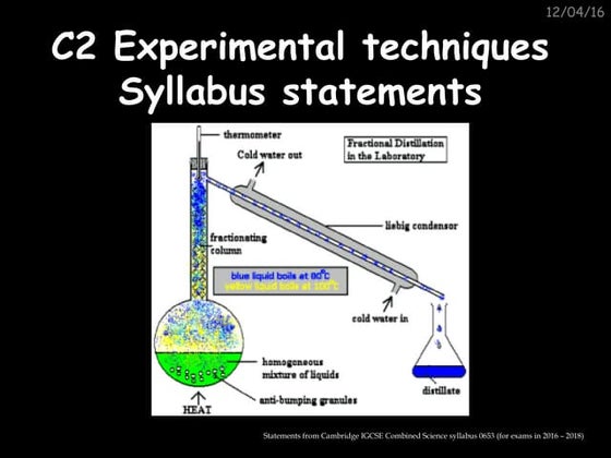 Combined sci c1 syllabus | PPT