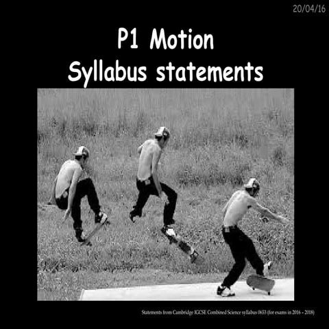 Combined sci p1 syllabus | PPT