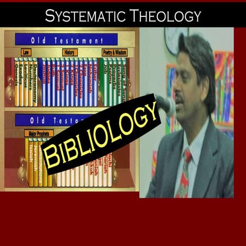 Systematic Theology: Bibliology | PDF