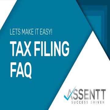 Tax Filing Walkthrough | PPT