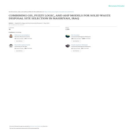 COMBINING-GIS-FUZZY-LOGIC-AND-AHP-MODELS-FOR-SOLID-WASTE-DISPOSAL-SITE-SELECTION-IN-NASIRIYAH ...