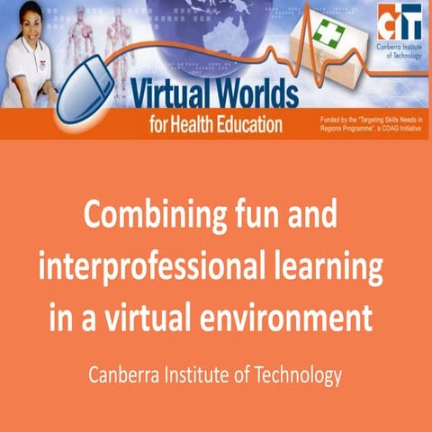 Combining Fun And Interprofessional Learning In A Virtualv2 | PPTX