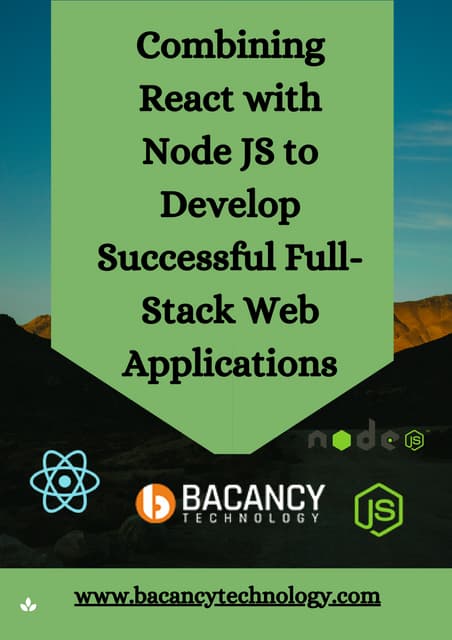 Combining React With Node Js To Develop Successful Full Stack Web 5498