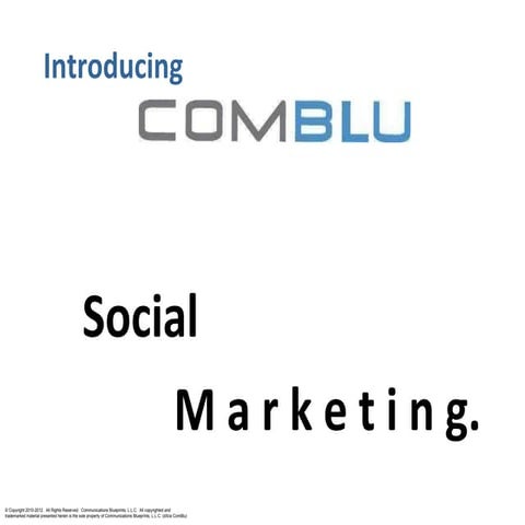 ComBlu Social Marketing | PPT