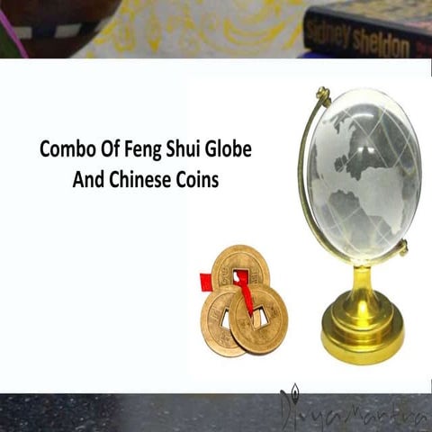 Combo of feng shui globe and chinese coins | PPT