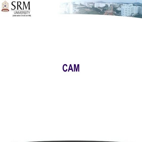 Module 5 Cams | PPTX