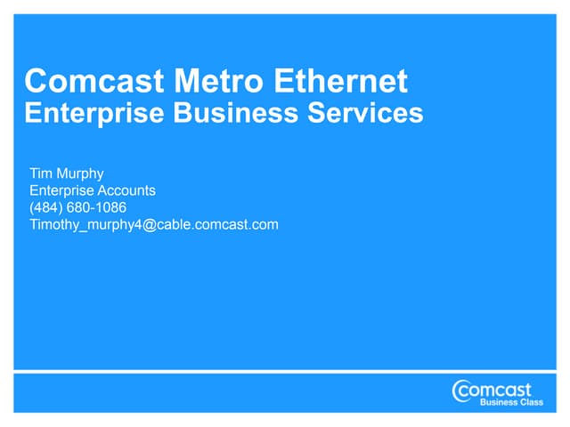 Ethernet services overview | PDF