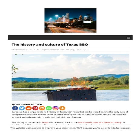 The history and culture of Texas BBQ | PDF