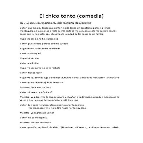 Comedia 1 | DOCX