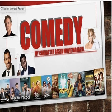 comedy cx.pptx my first comedy magazine powerpoint | PPT