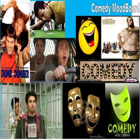Comedy mood board | PPT