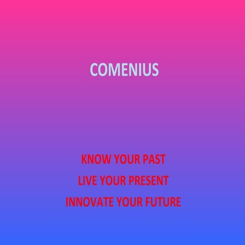 Comenius | PPT