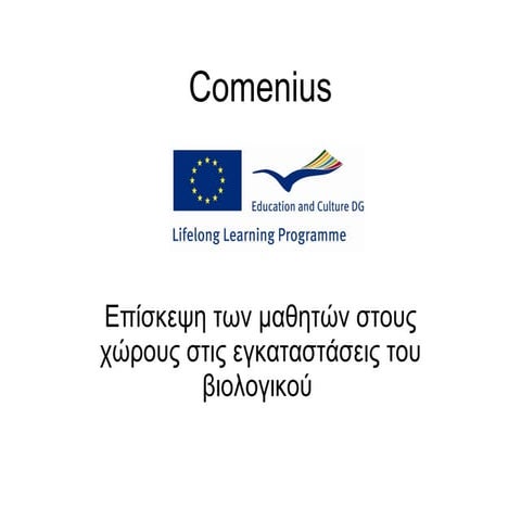Comenius βιολογικός | PPT
